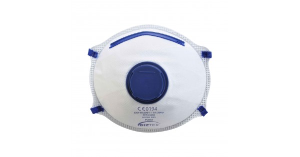 FFP2 Valved Dolomite Respirator - Pack of 10