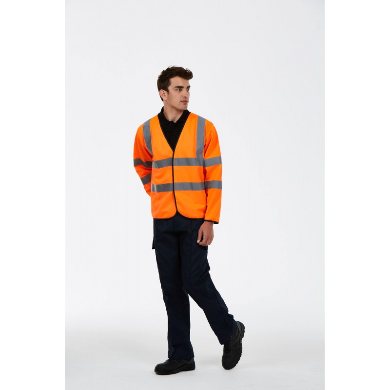 Long Sleeve Safety Waist Coat